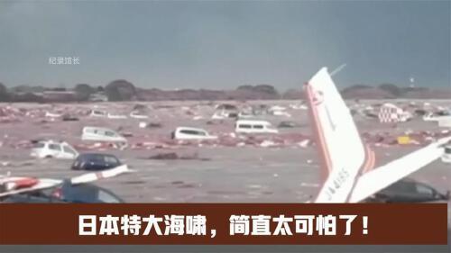 日本特大海啸,简直太可怕了!