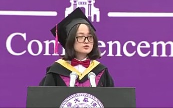 清华大学毕业生的演讲!