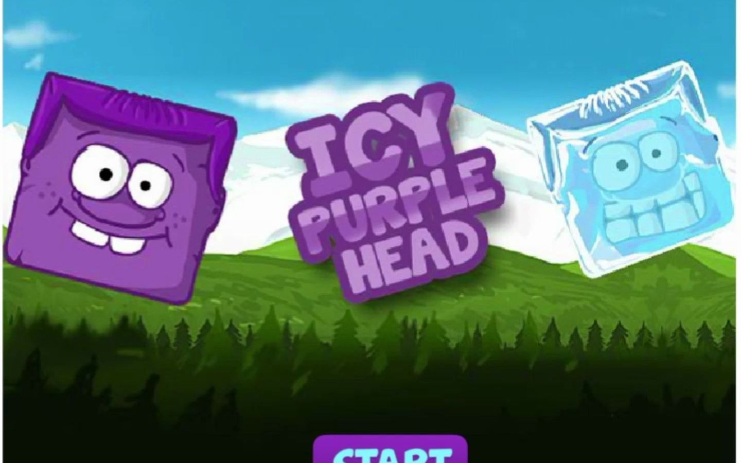 ...小游戏】4399小游戏《冰冻紫色头回家》(Icy Purple Head)通关教程
