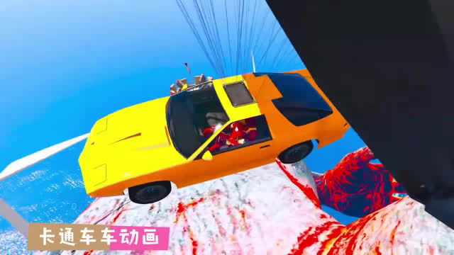 儿童车车动画,几位嘉宾展示他们的车技,过程看着十分有趣