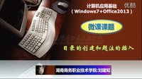实训任务2.目录及题注的插入