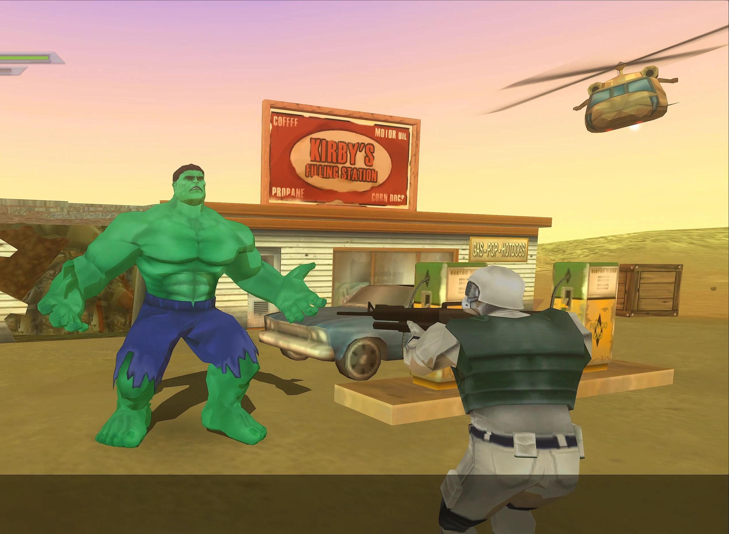 画质超增强!《绿巨人2003》4K高清+高清试玩分享_单机游戏热门视频