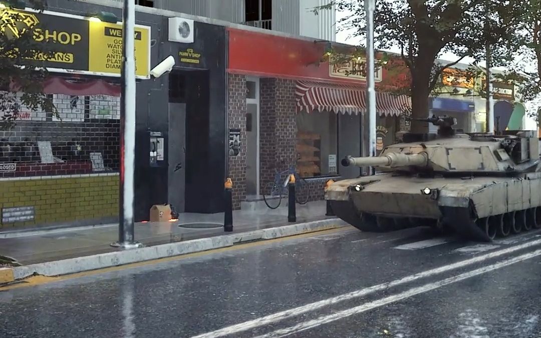 【UE5】M1坦克军事模型展示