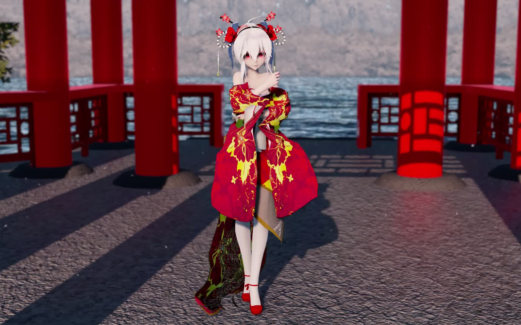 【新手mmd】人活着就是为了弱音小姐姐