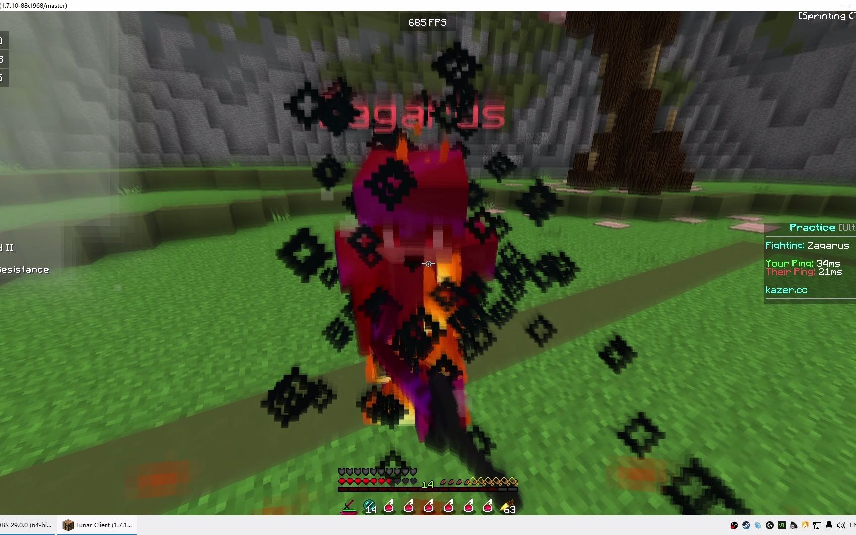 你们会自证吗@秋沐i(ft.抗火,路人,kazer.)_我的世界