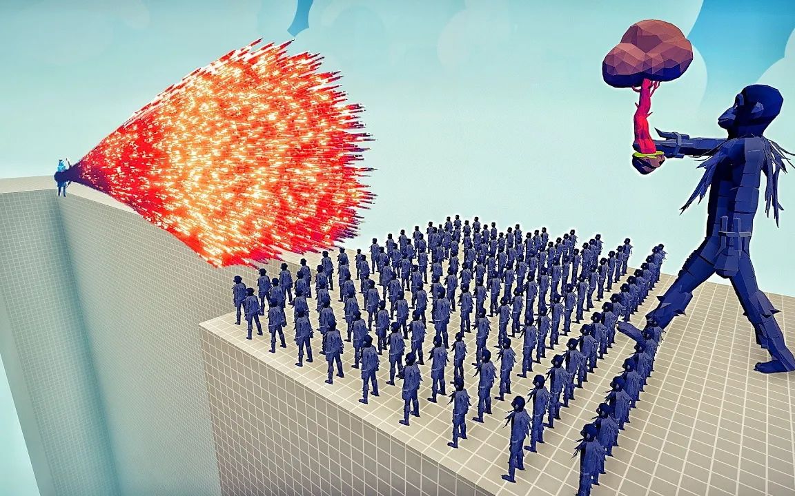 全面战争模拟器:哥斯拉 + 金刚 vs 神之兵种