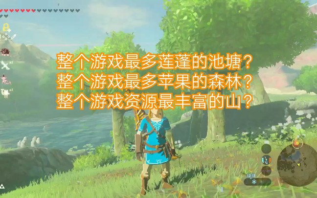 【塞尔达传说】盘点一下整个游戏最特殊资源最丰富的山,萨托利山的...