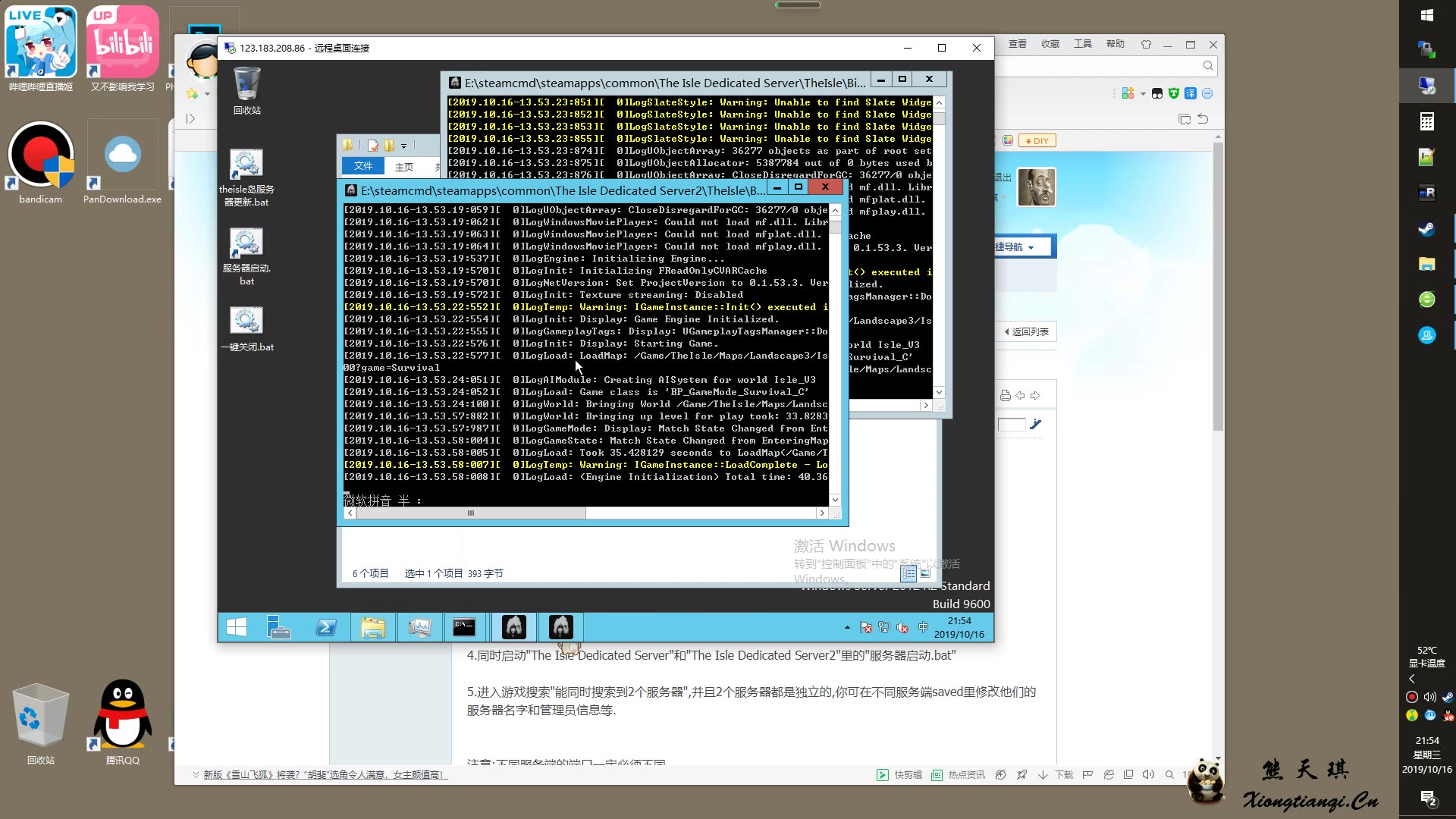 the isle岛一机多服启动参数设置方法和教程