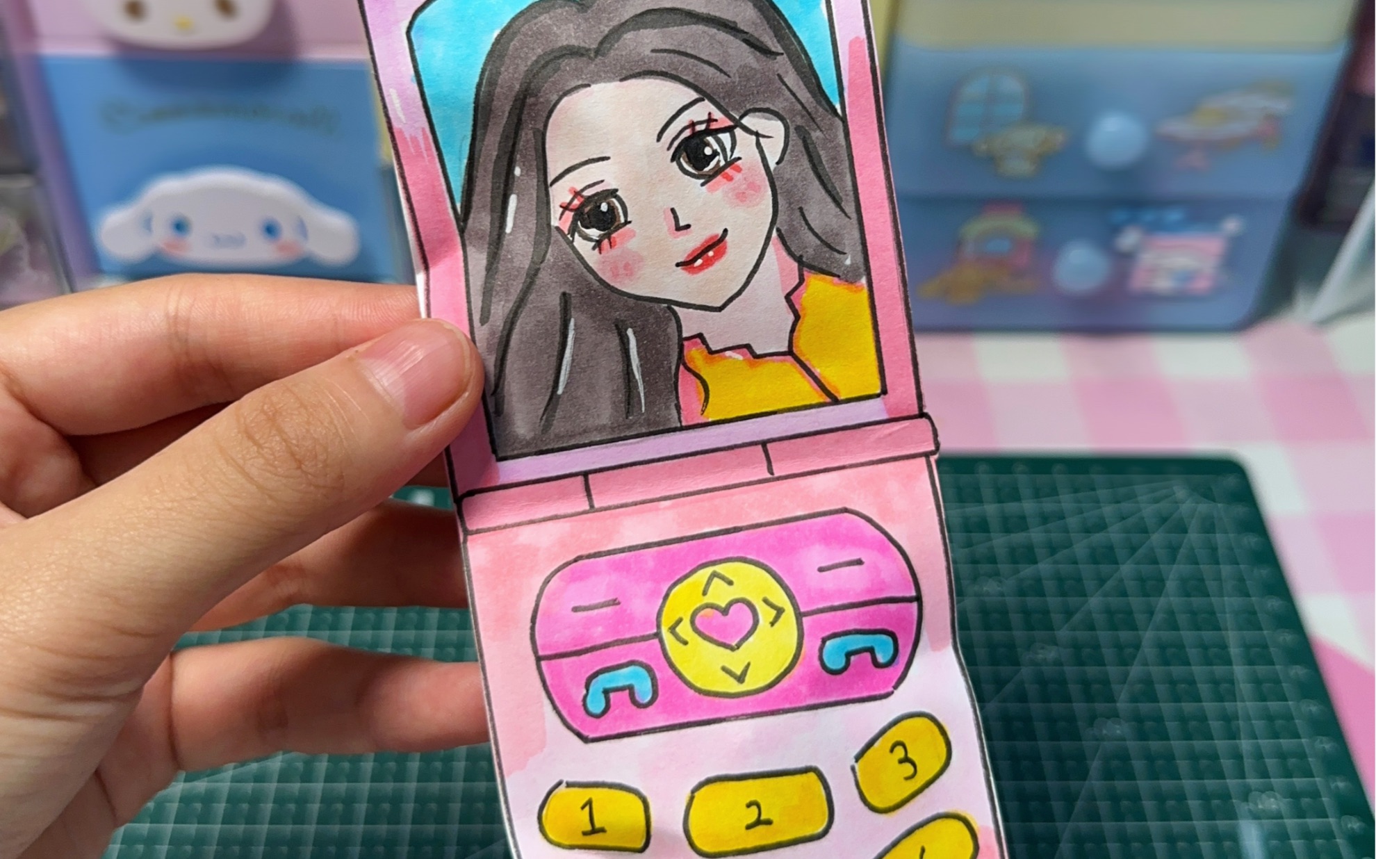 自制送闺蜜的手机盲袋