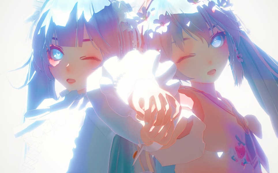 【V+MMD】“與你一起跳入這個沒有盡頭的大海中。”-「初音ミク」