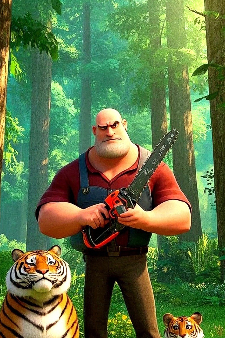 熊出没,会移动的森林,树木根系暗藏地下迷宫