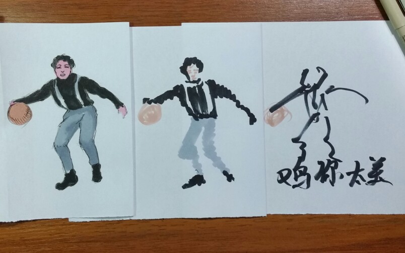 【蔡徐坤】挑战用10分钟1分钟10秒钟来画蔡徐坤!