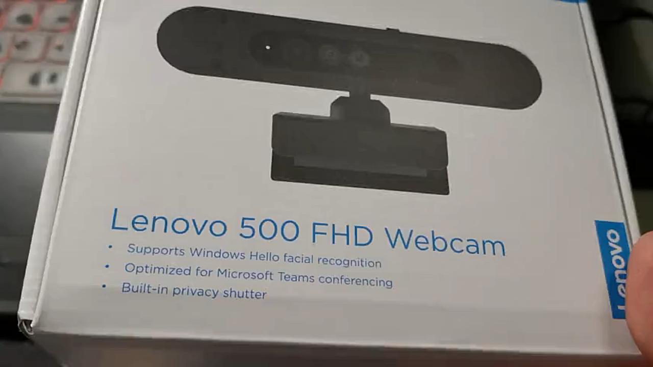 拯救者摄像头开箱和windows hello设置步骤