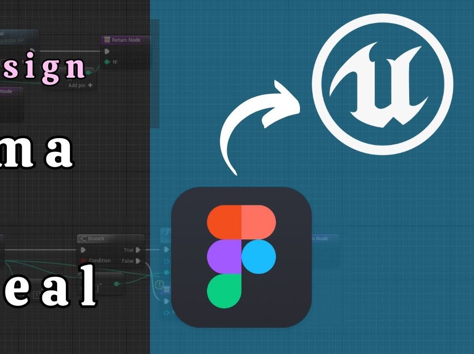 虚幻引擎 5 !如何在 Figma 中制作 UI 导入使用!