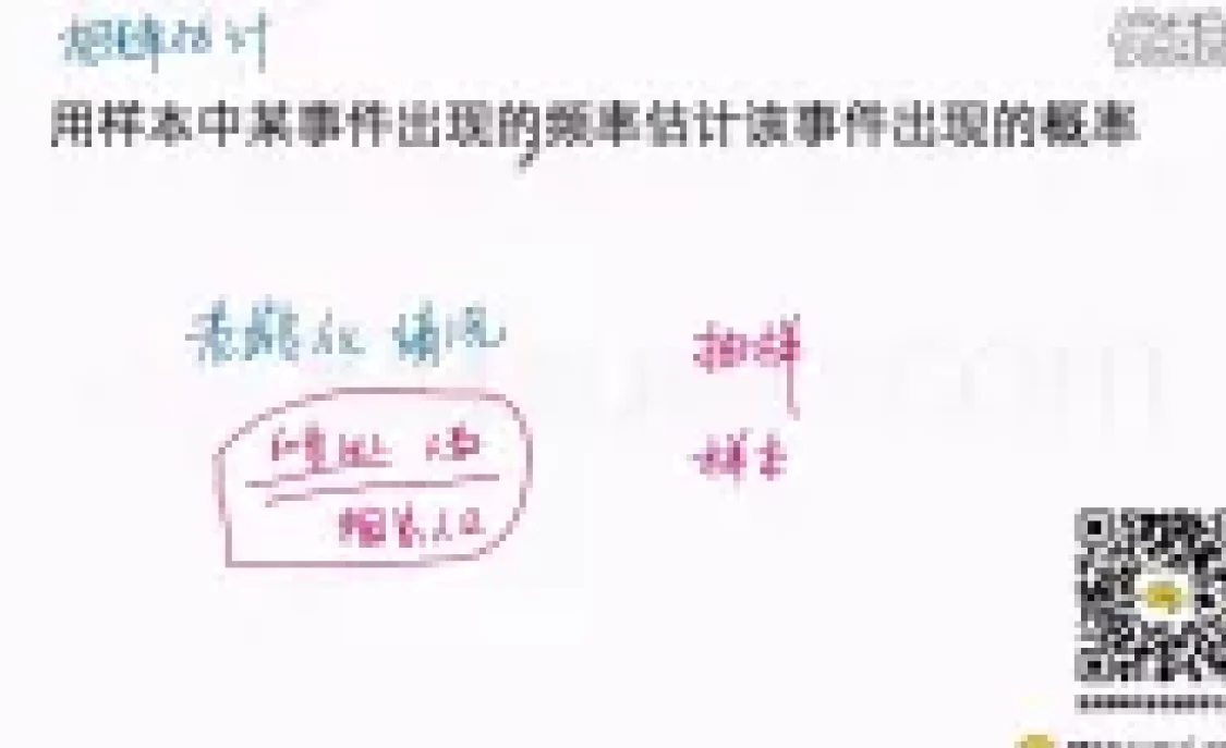酷学习高三统计估计
