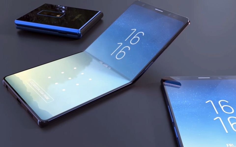 设计师:原来长这样!歪果仁遐想中的三星可折叠智能手机