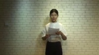 河南播音主持培训河大艺考播音主持2017届尚安妮新闻稿件