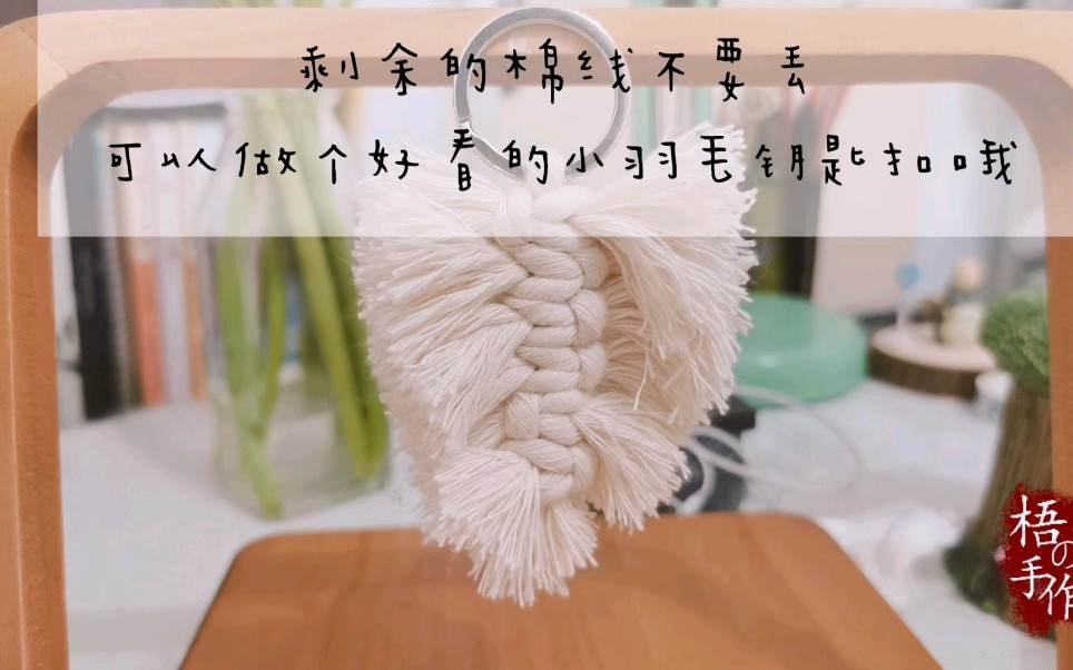 编织北欧风羽毛装饰