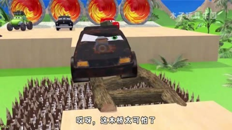 疯狂小汽车动画汽车动画小汽车闪电麦昆