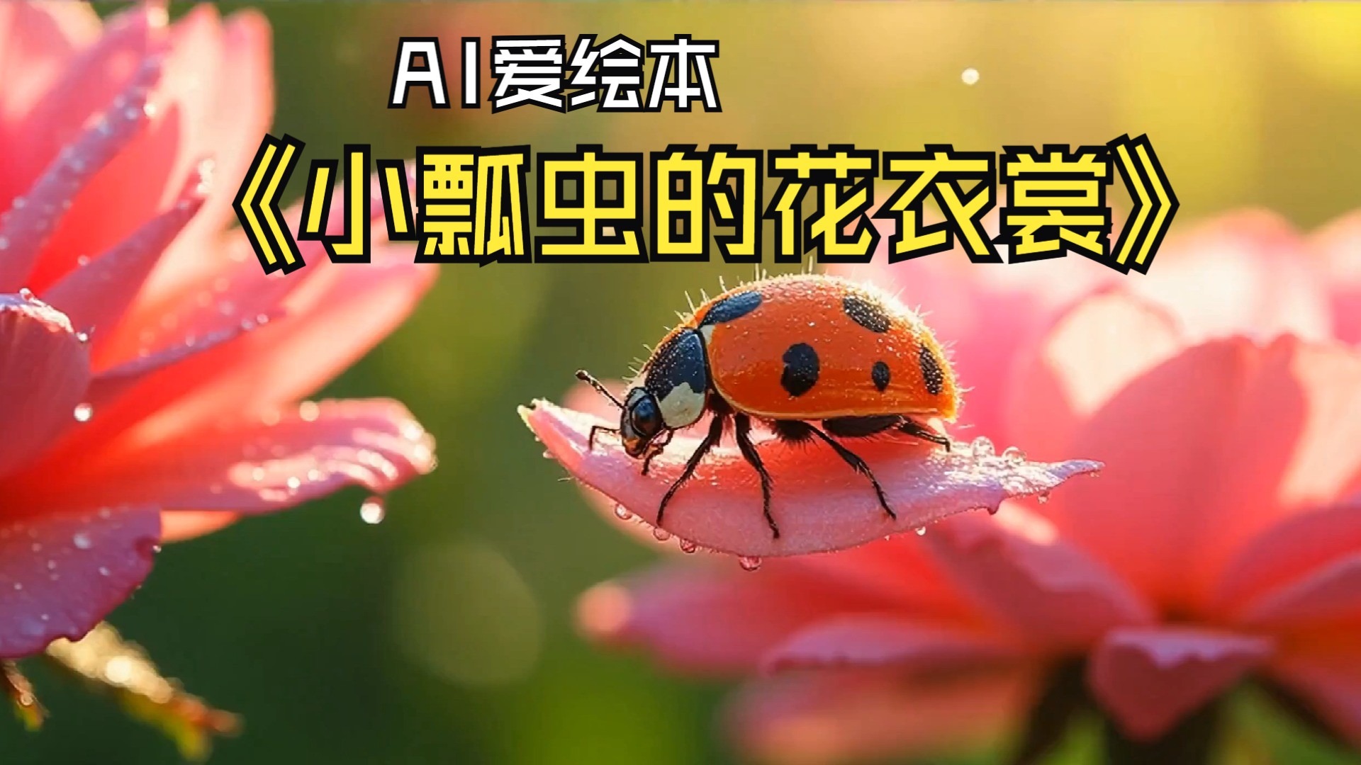 【AI爱绘本】小瓢虫的花衣裳