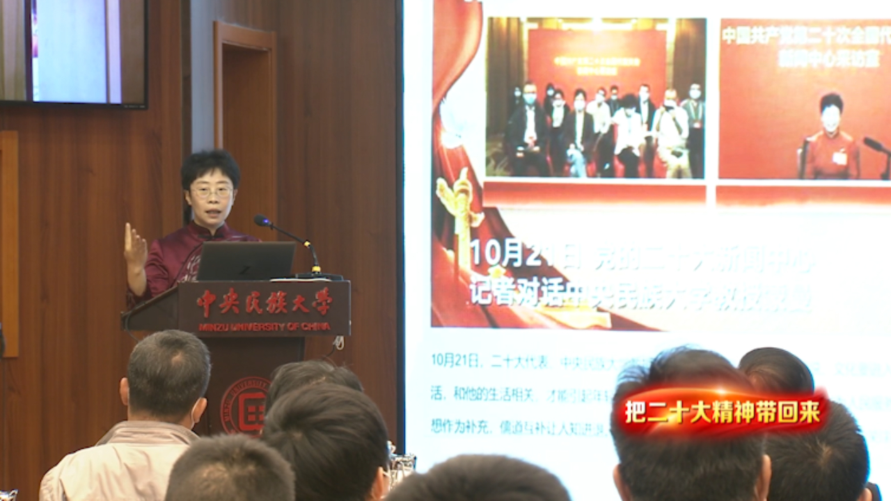 蒙曼:我们都是中华民族伟大复兴中的一滴水