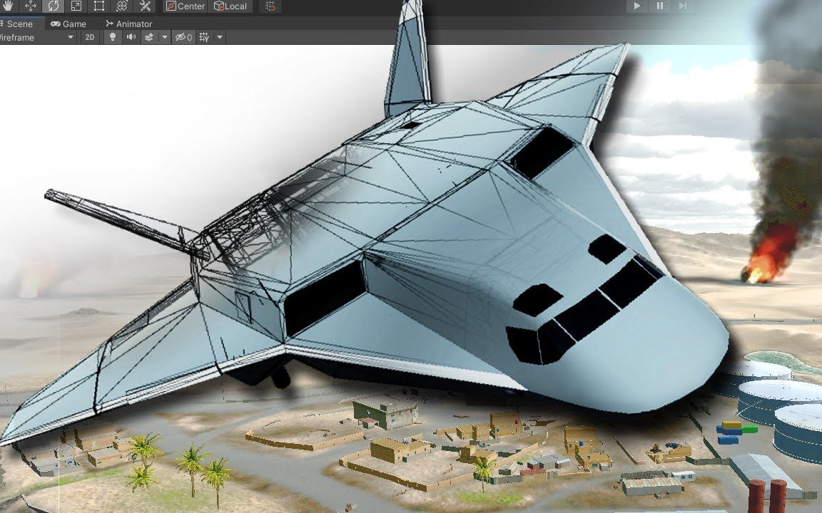 【战地模拟器】能运兵,能对地攻击,能空战的垂直起降飞机