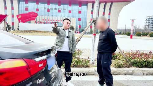 今天驱车来鄢陵收一台13年跑了8万多公里的K3