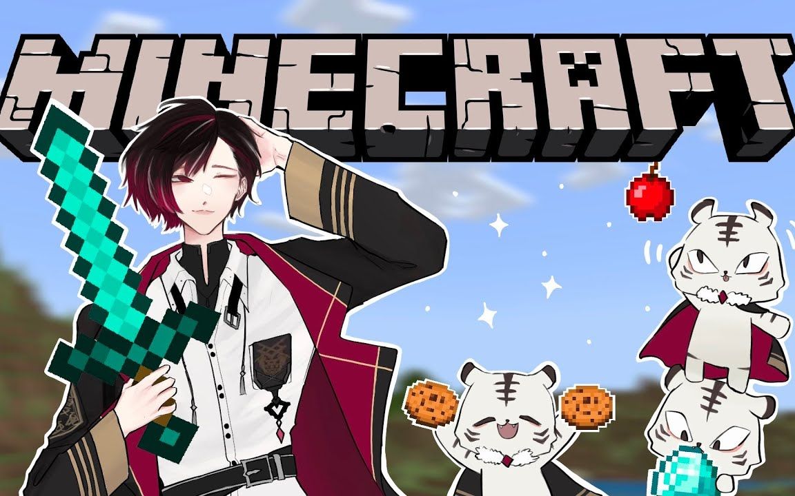 【CC双语机翻全熟|Ver Vermillion】1月9日我的世界My First Build. ...