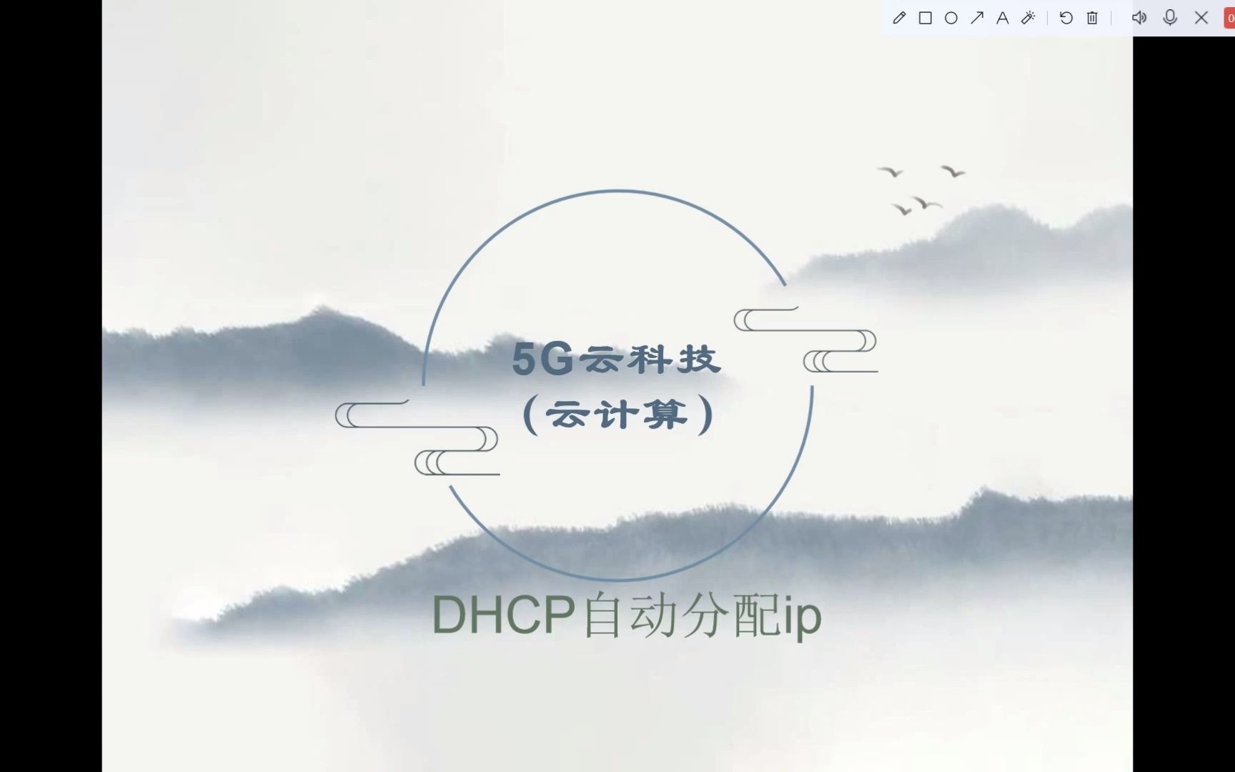 DHCP自动分配ip