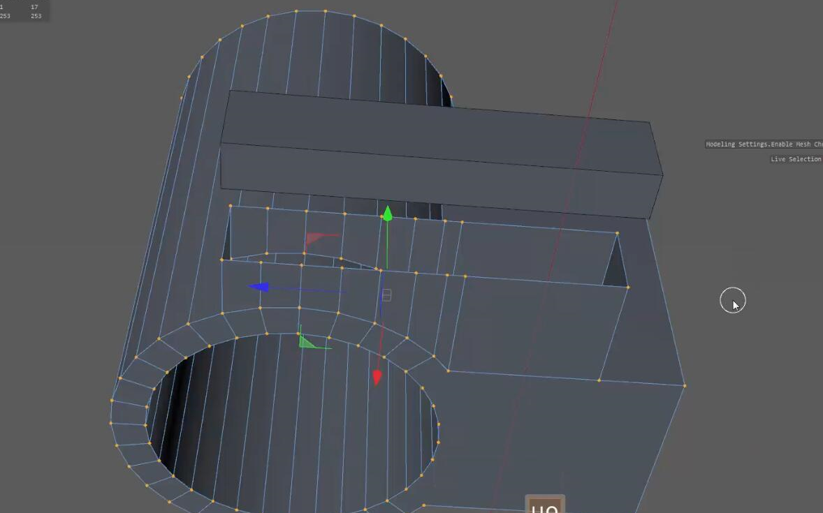 C4D手动布线高级进阶 - 建模不使用布尔实现多物体无缝结合