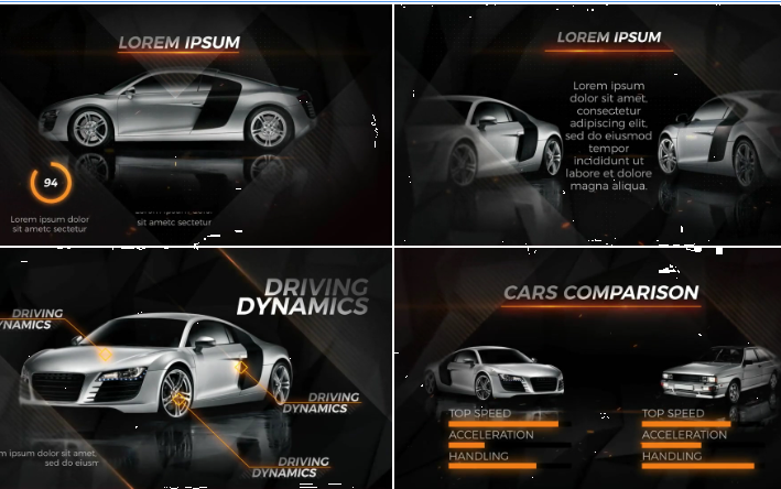 AE模板-Tesla特斯拉电动汽车汽车介绍新能源汽车轿车品牌介绍视频氢...