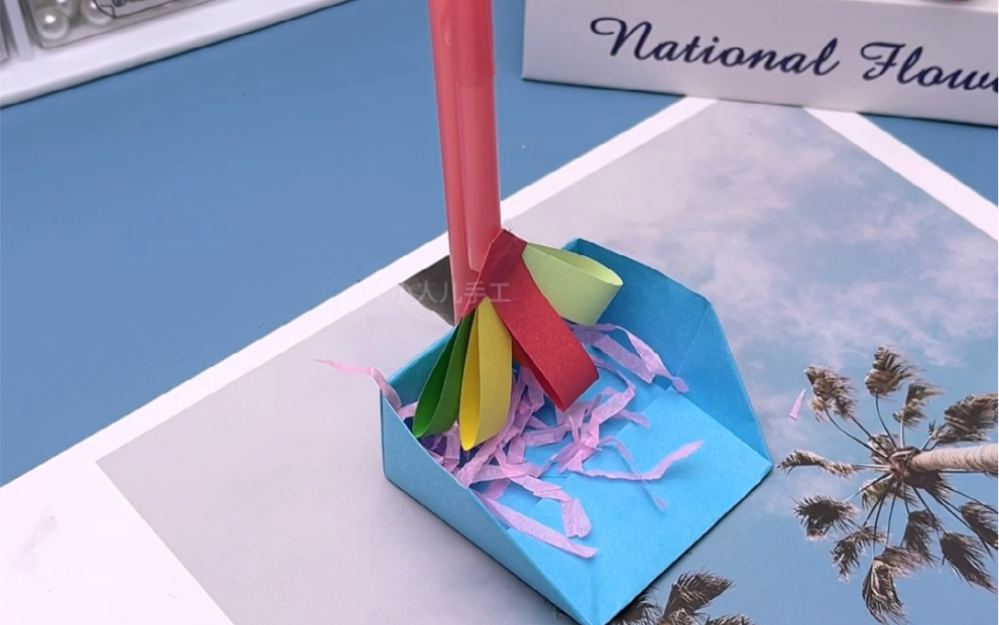 劳动节一起来做这个迷你扫把簸箕套装