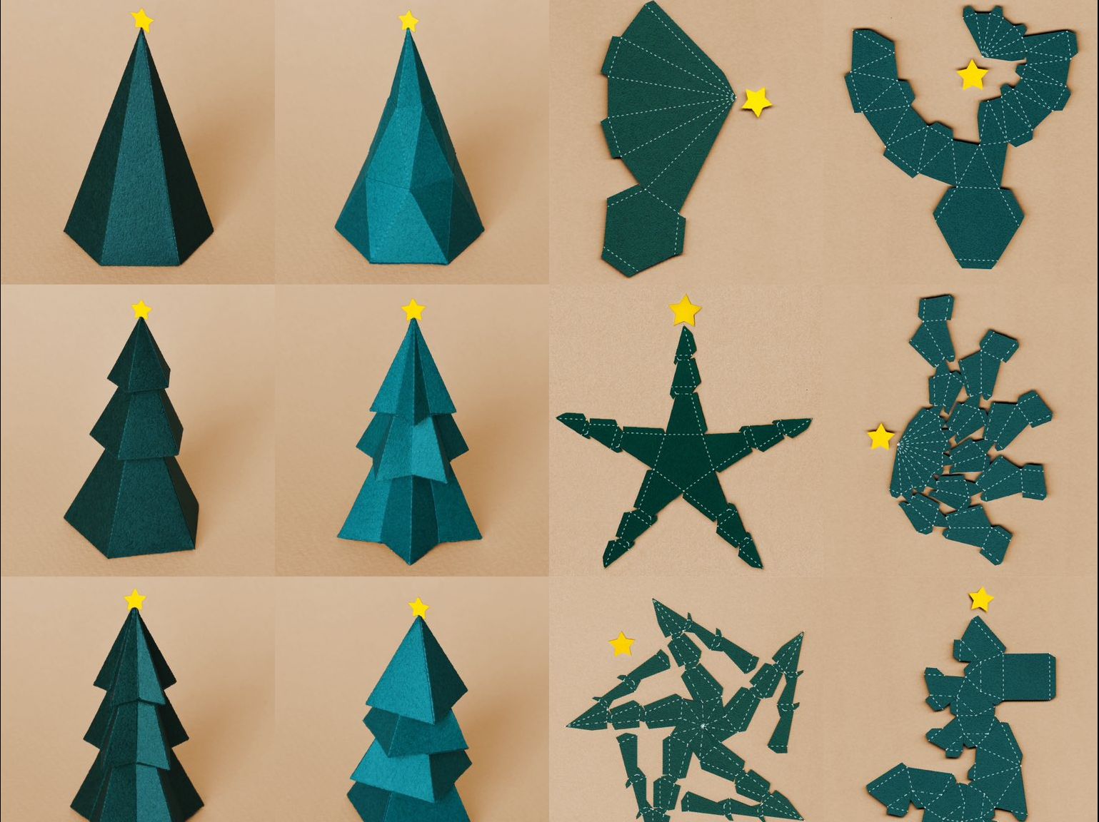 10款圣诞树制作