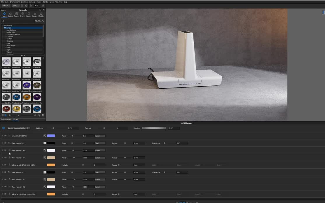 【(中译)如何在 KeyShot 快速简单教程中添加灯光】How to Add Lights ...