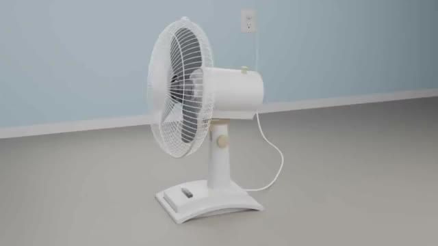 电风扇是如何控制摇头的,这个动画一遍就懂了