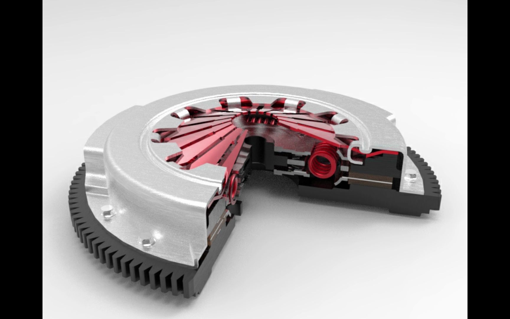 单片式离合器(用于轿车、卡车等)solid edge