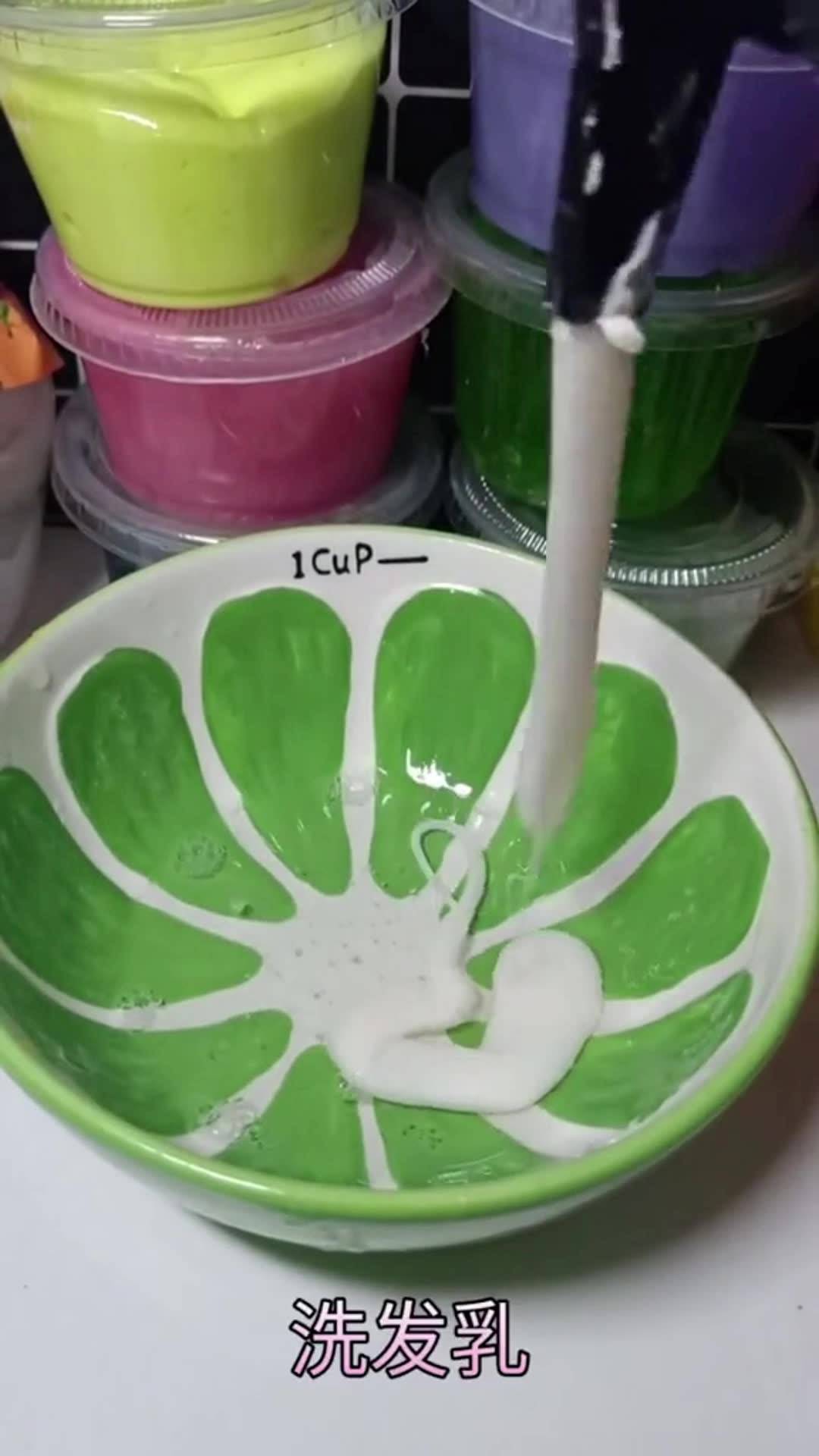 无硼砂无胶水做泥,超级简单!