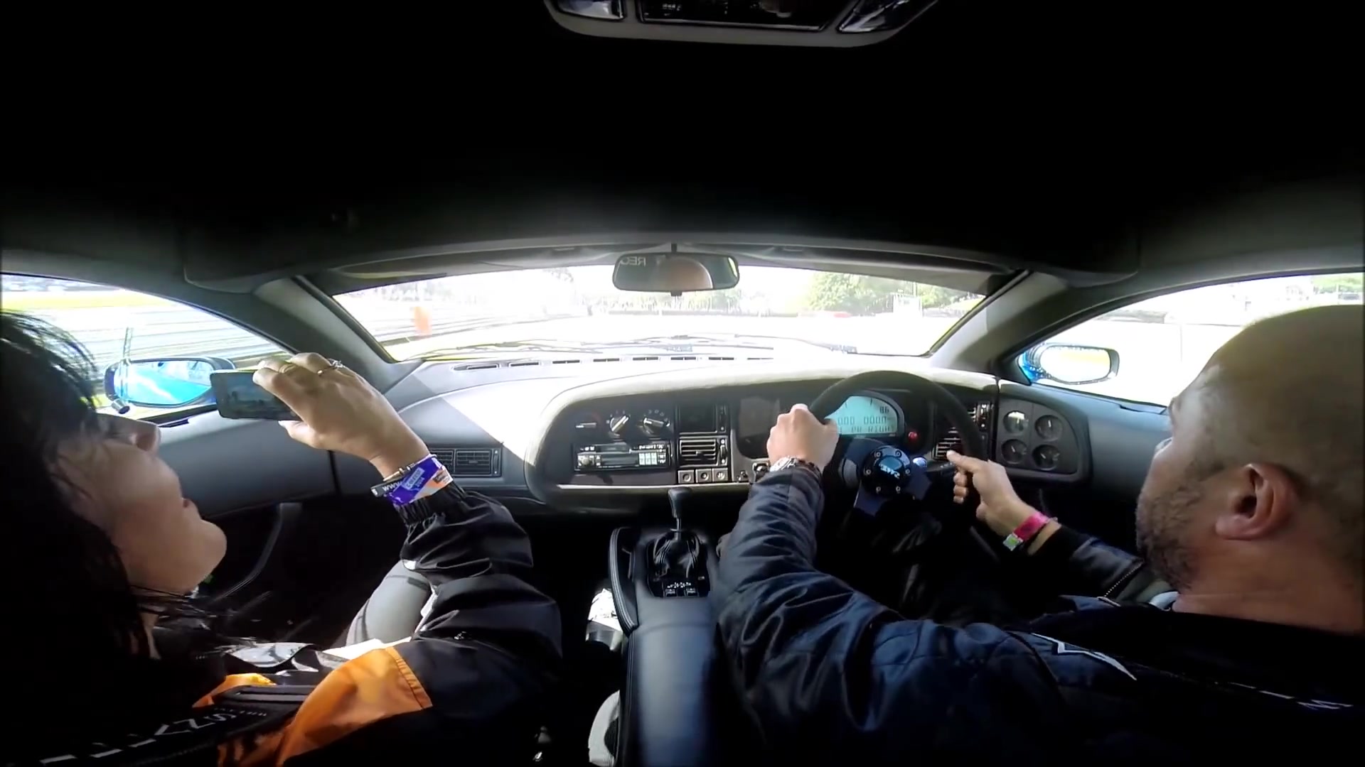 赛道驾驶捷豹传奇超跑 XJ220 LM 第一视角 声浪悦耳