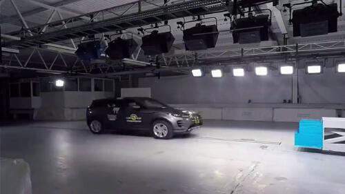 揽胜极光碰撞测试,结果你满意吗?