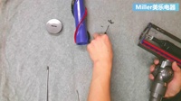 戴森V8吸尘器吸头拆机视频