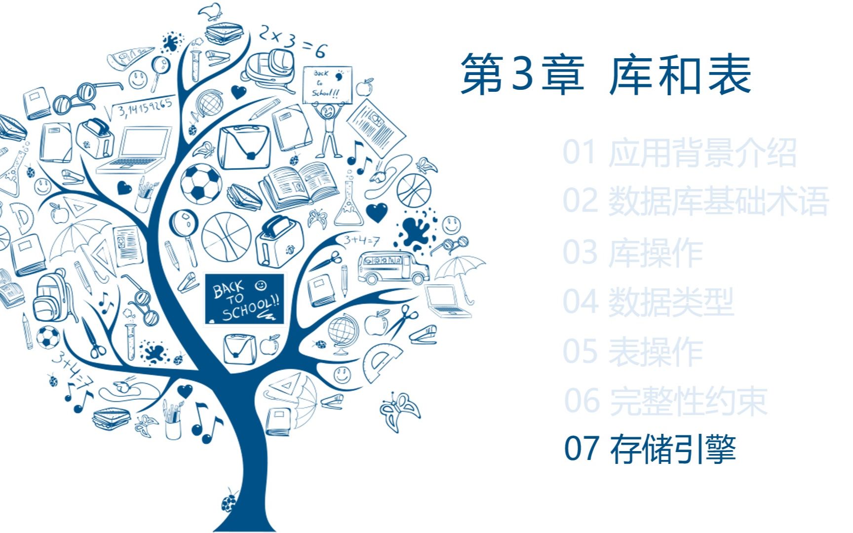 MySQL-3/7 存储引擎