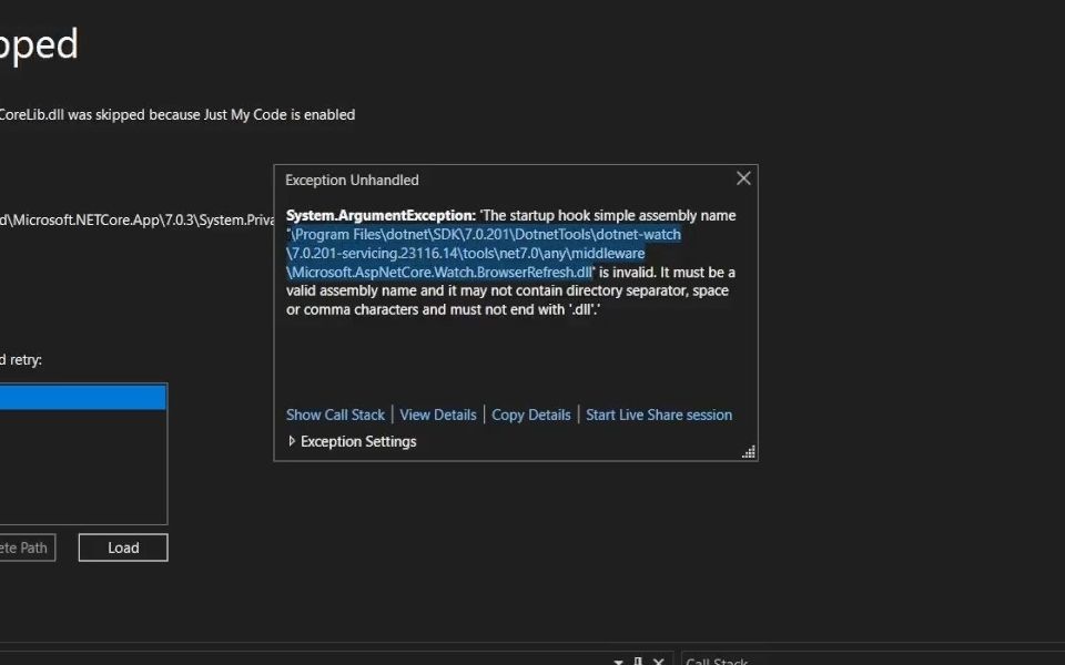 新版Visual Stuido 无法调试问题解决