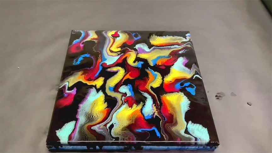 手工绘画教程,拉链彩绘画的制作方法,简单又漂亮!