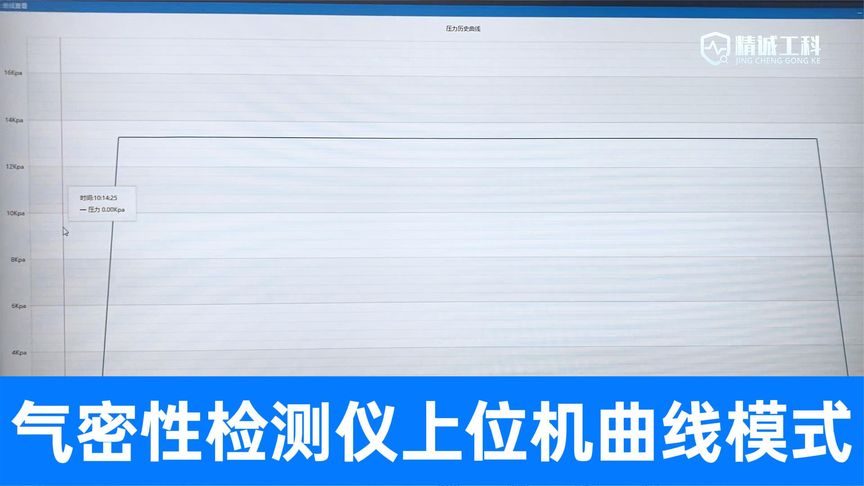 告别繁琐记录!气密性检测数据一键追溯!上位机曲线监控太绝了!