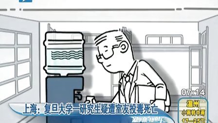 [为学位]复旦大学一研究生疑遭室友投毒死亡