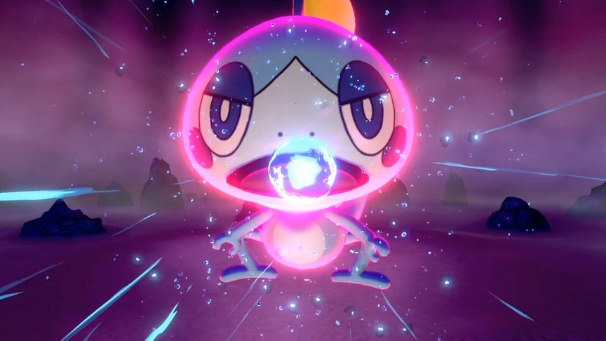 精灵宝可梦剑盾通关实况04任天堂switch 水系道馆的战斗!