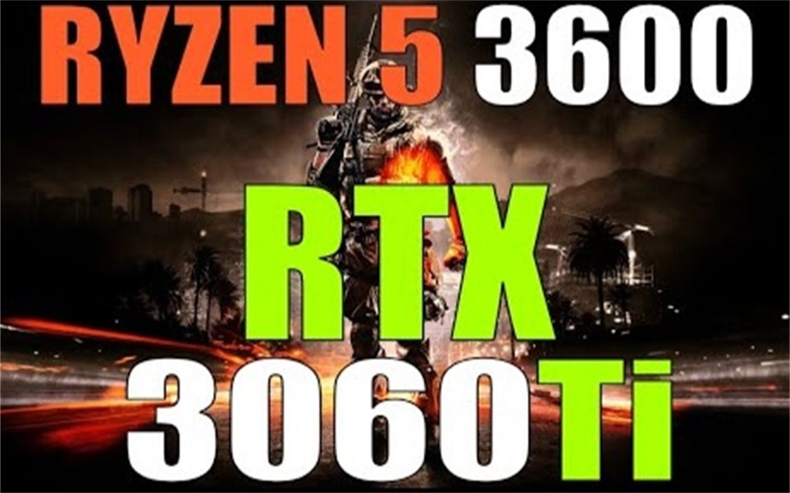 RTX 3060Ti + R5 3600 显卡游戏性能测试对比(1440P分辨率) 1080P ...