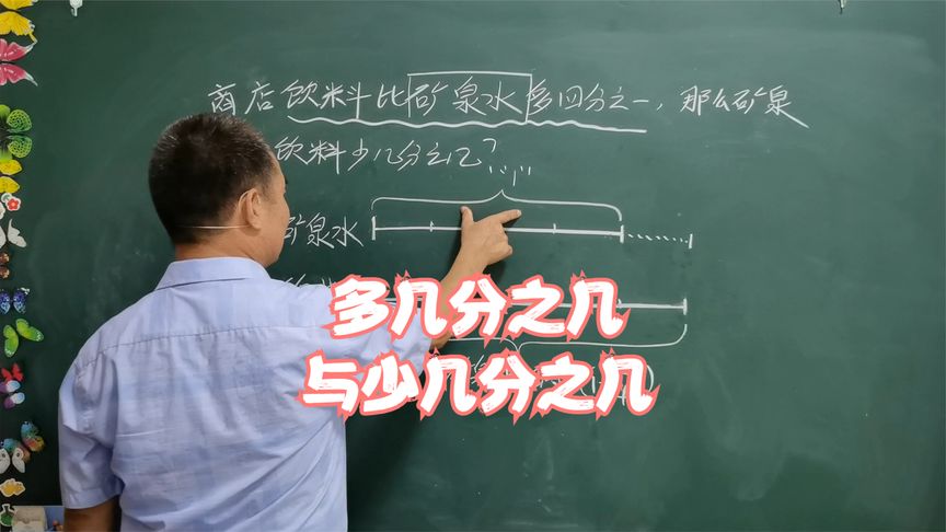 多几分之几与少几分之几@六年级数学@秒思数学