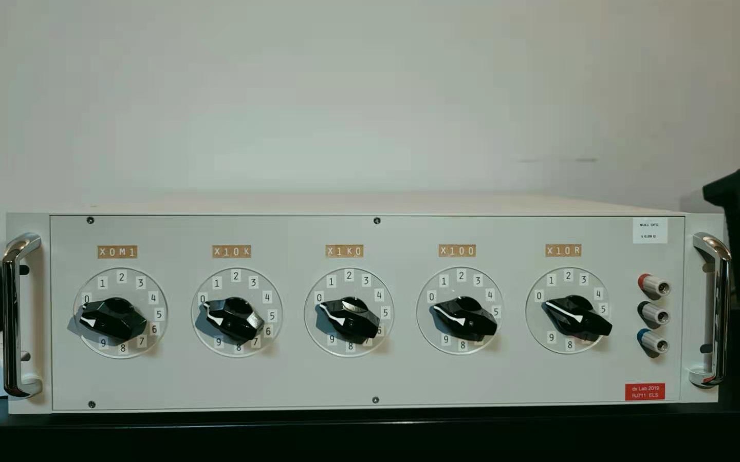 高精度电阻箱(DIY) 实测