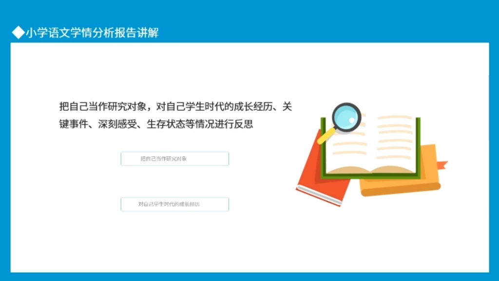 小学语文学情分析报告讲解动态PPT-909